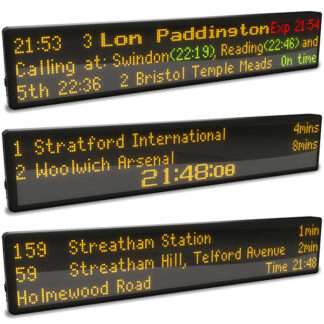 Classic Departure Board (60cm) - UK Departure Boards